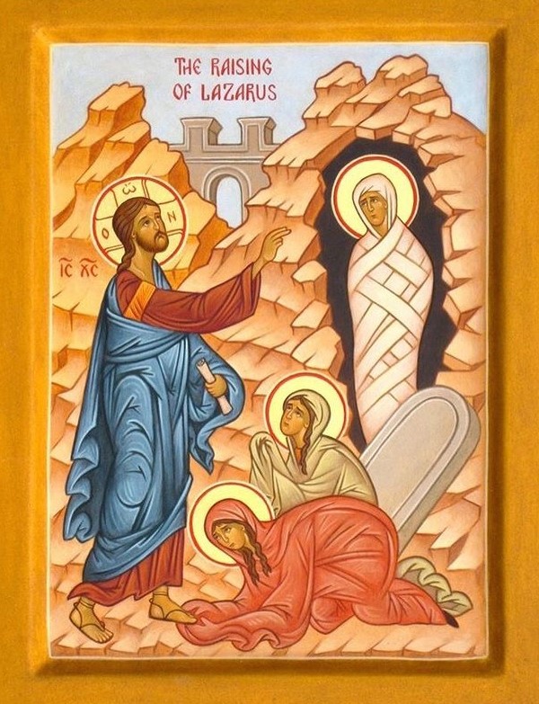 First Lazarus, then palms. | Gladsome Lights