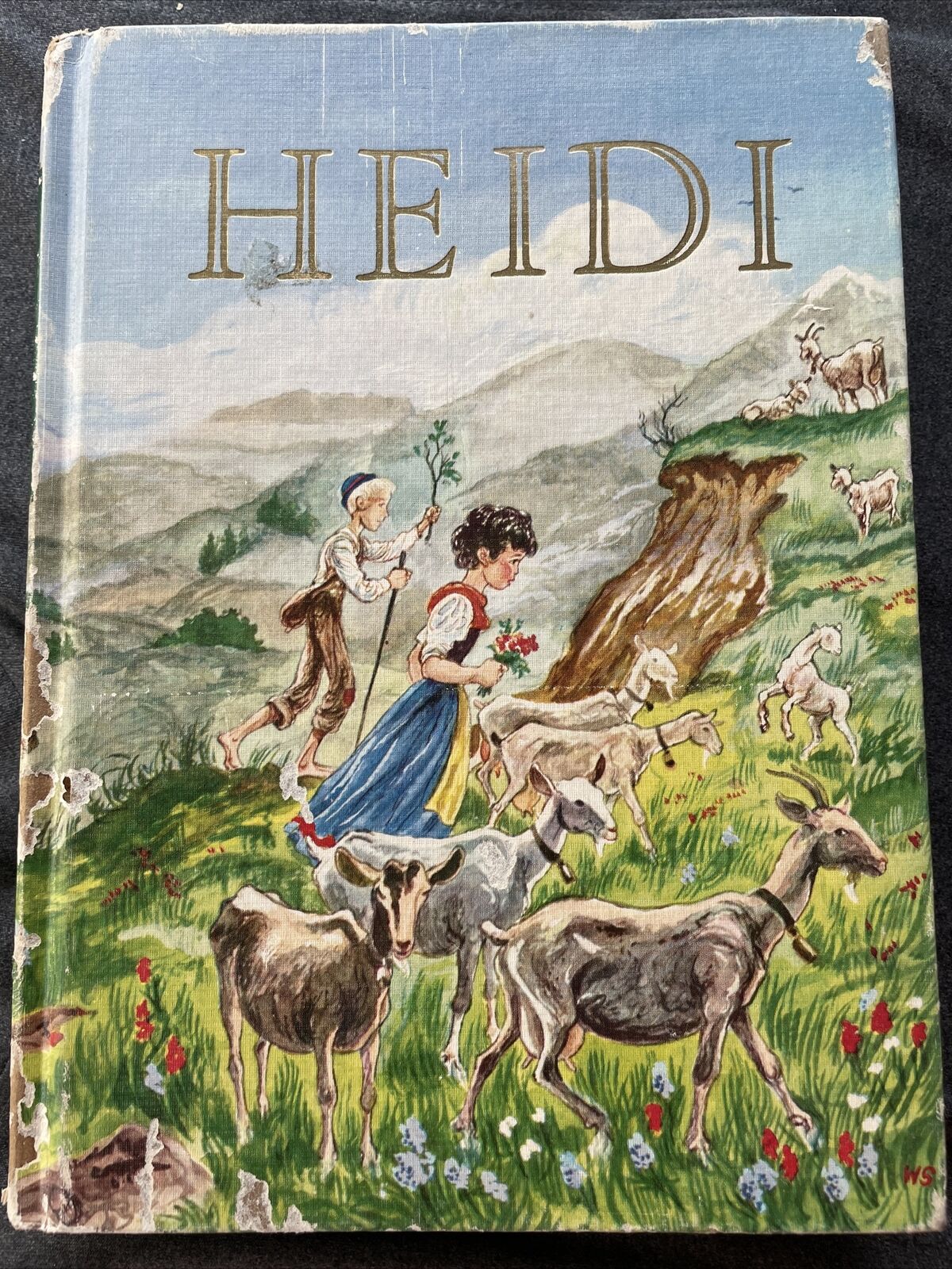 Drinking the meadow with Heidi. | Gladsome Lights