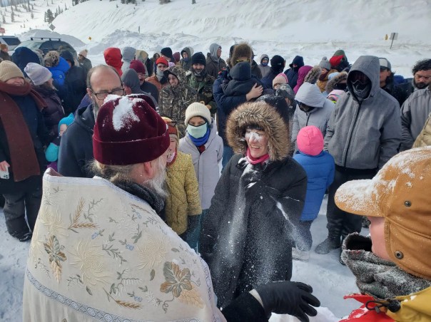 I contemplate holy snow. | Gladsome Lights